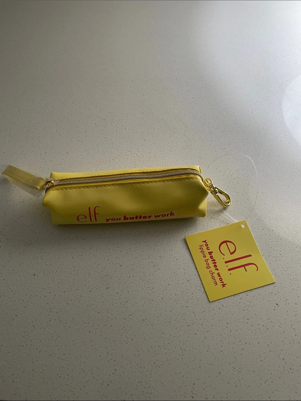 ELF | Other | Elf Yellow You Butter Work Lippie Bag Charm | Poshmark